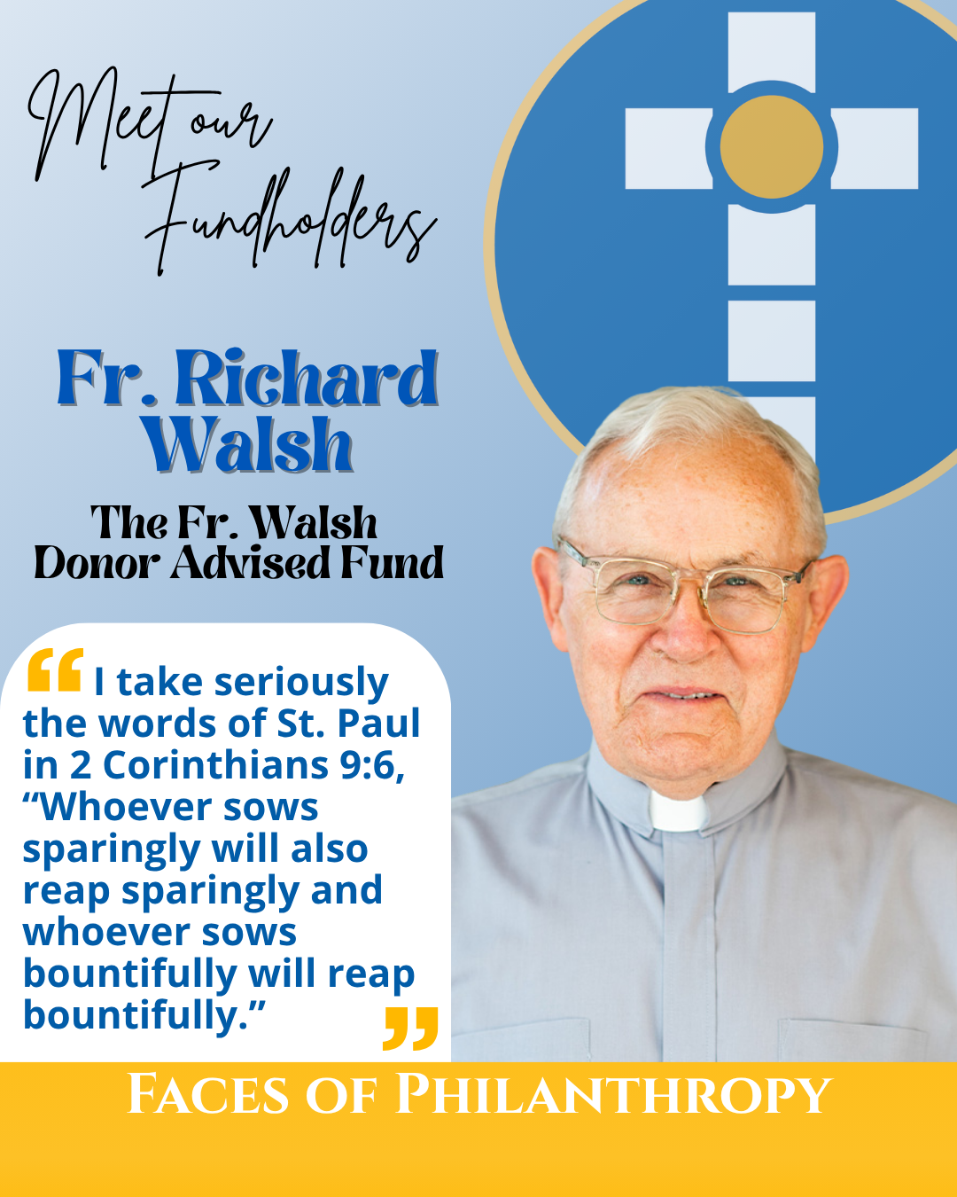 Fr. Richard Walsh - Catholic Foundation Central